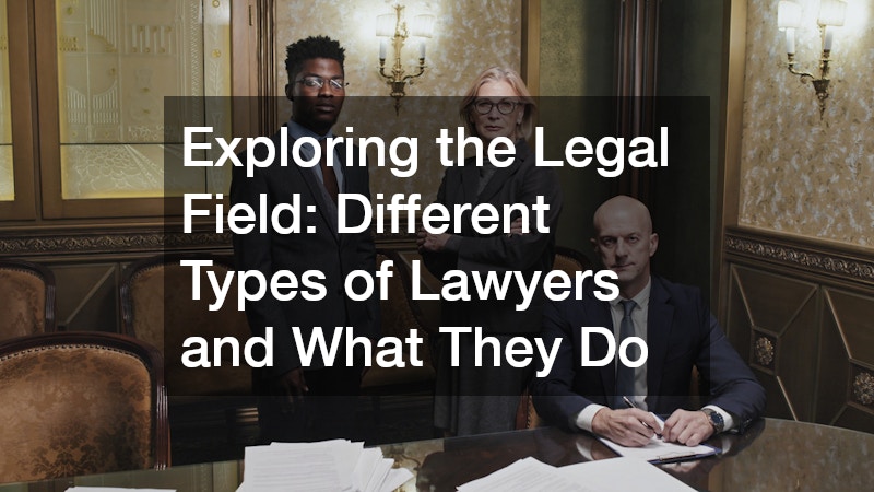 Exploring the Legal Field Different Types of Lawyers and What They Do ...